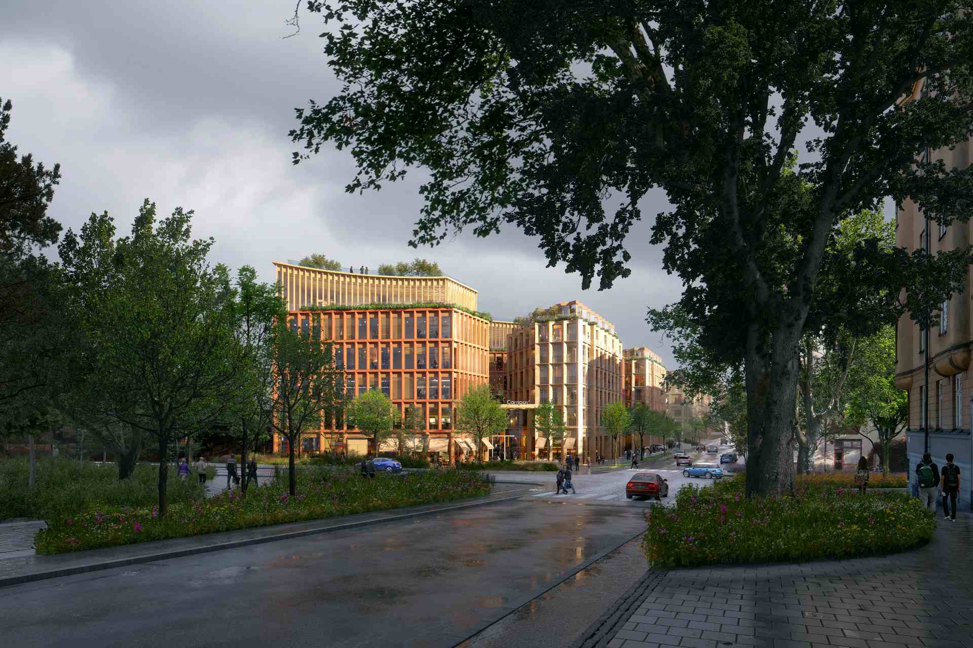 Bilder: Dansk arkitektbyrå ritar Vecturas nya - Branschaktuellt®