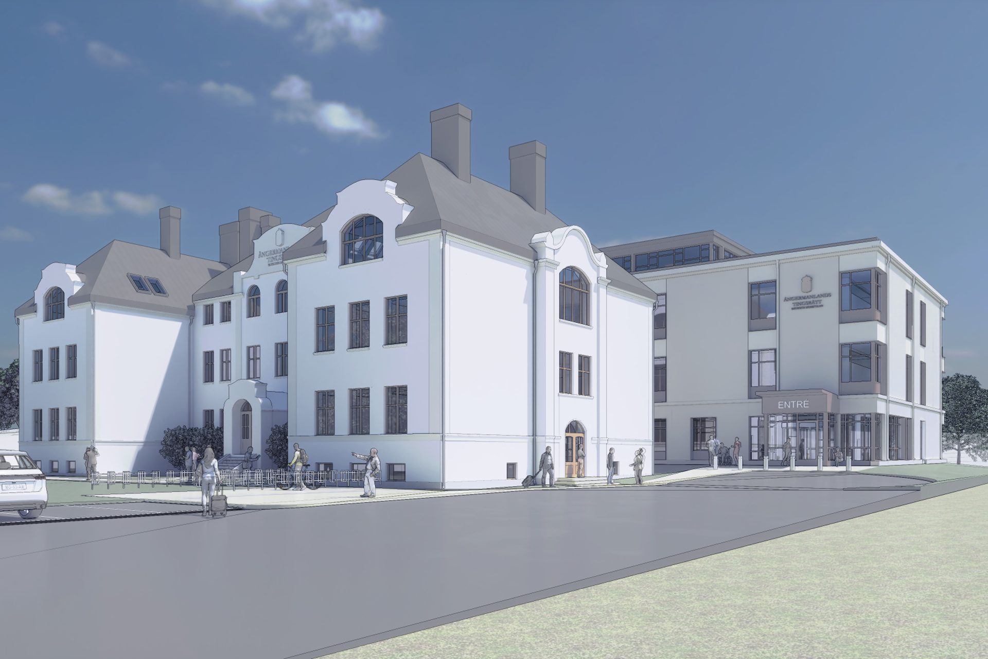 Här bygger NCC ny tingsrätt - Branschaktuellt®