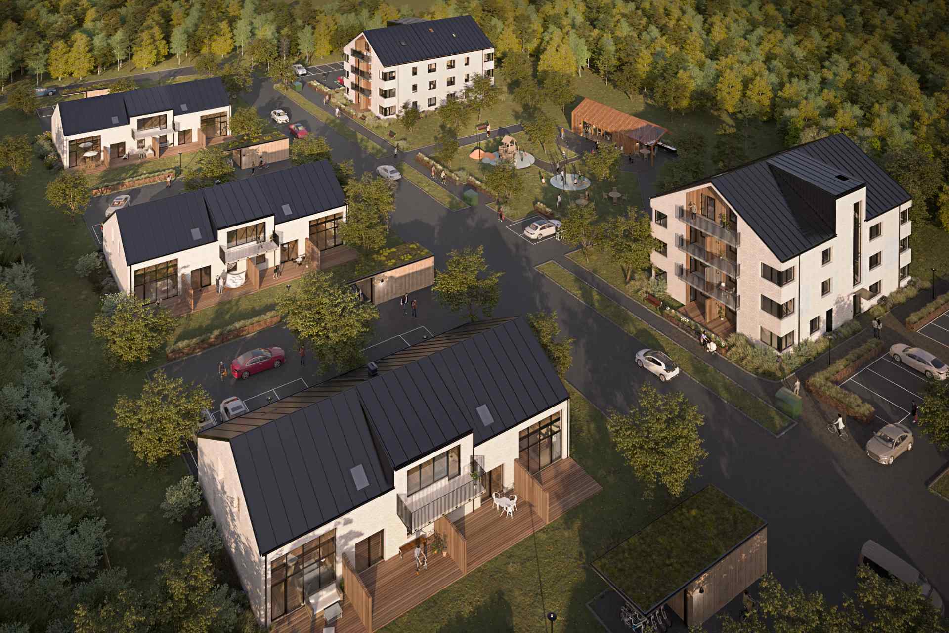 Kvarteret Räck-Eriks Glänta vill uppmuntra till gemenskap ...